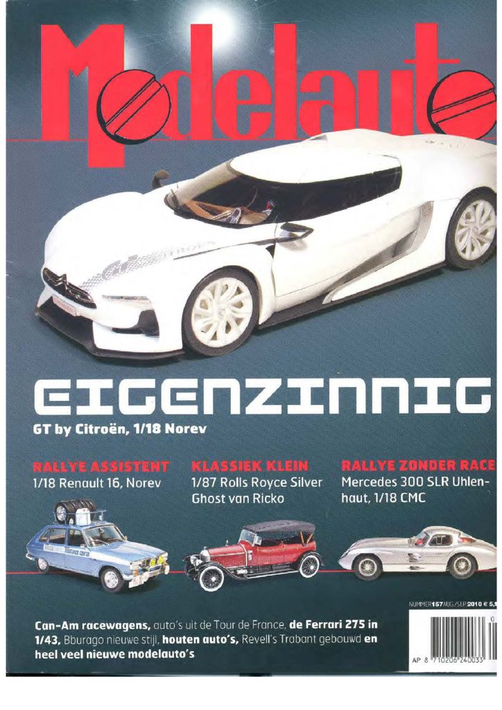 M-076/M-088 CMC Mercedes-Benz 300 SLR, „Uhlenhaut Coupé“ - CMC Modelcars