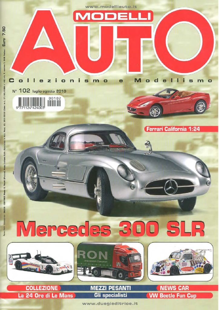 M-076/M-088 CMC Mercedes-Benz 300 SLR, „Uhlenhaut Coupé“ - CMC Modelcars