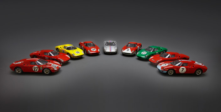 CMC Ferrari 250 LM, 24h Daytona 1966, #27,Piper/Attwood, Longnose - CMC ...
